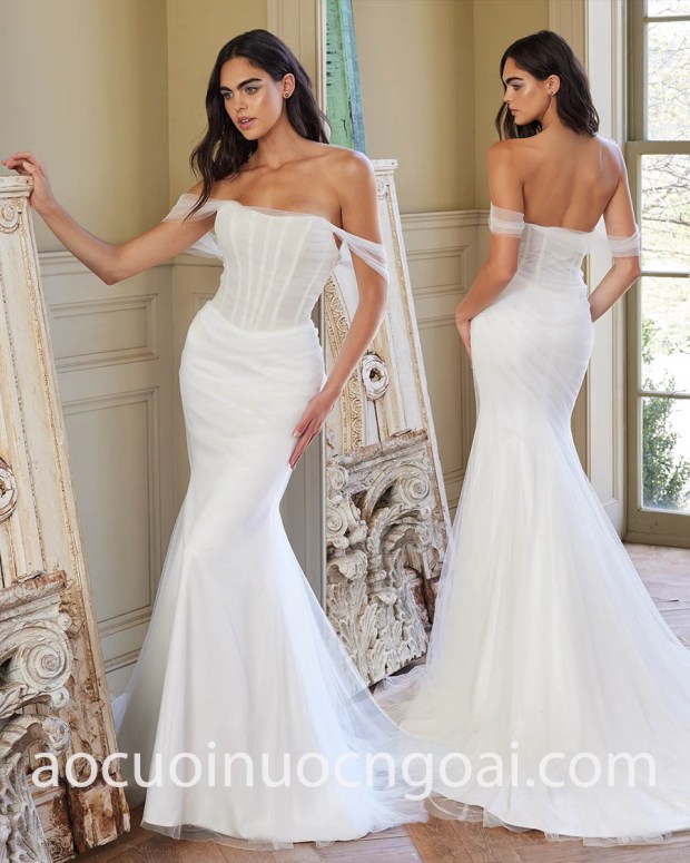 THE MOST STUNNING DROP WAIST WEDDING DRESSES | ÁO CƯỚI NƯỚC NGOÀI