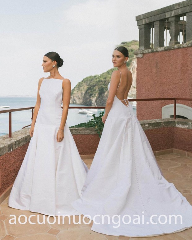 THE MOST STUNNING DROP WAIST WEDDING DRESSES | ÁO CƯỚI NƯỚC NGOÀI
